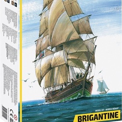 Brigantina 1:100, Zvezda - HiSModel