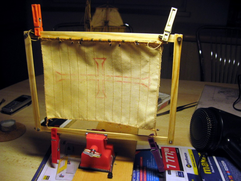 How to use cloth sails for ship models