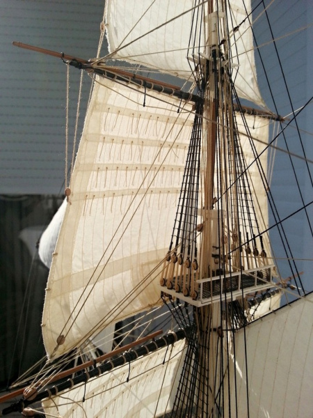 How to use cloth sails for ship models