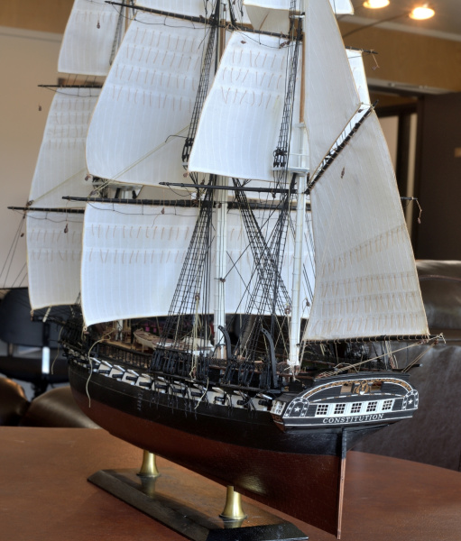USS Constitution - alternative stern installation - HiSModel