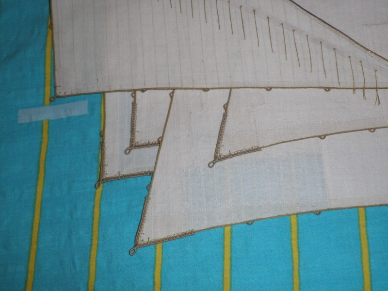 How to use cloth sails for ship models